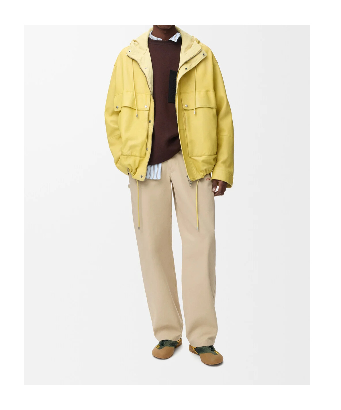 LOEWE LOEWE Cotton Twill Trousers